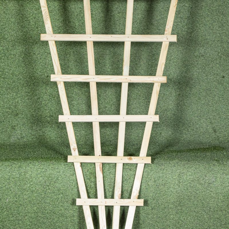 Arched Top Diamond Trellis - Park Timber