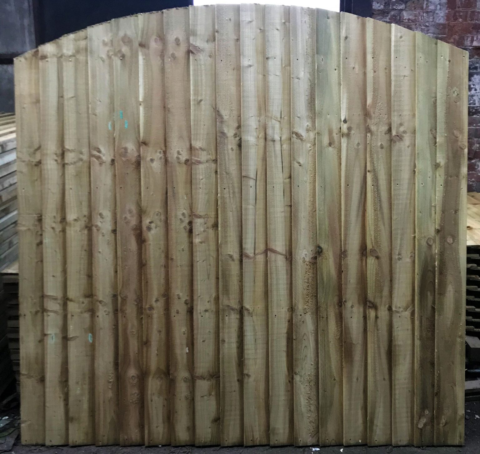 Arch Top Feather Edge Panels | Park Timber