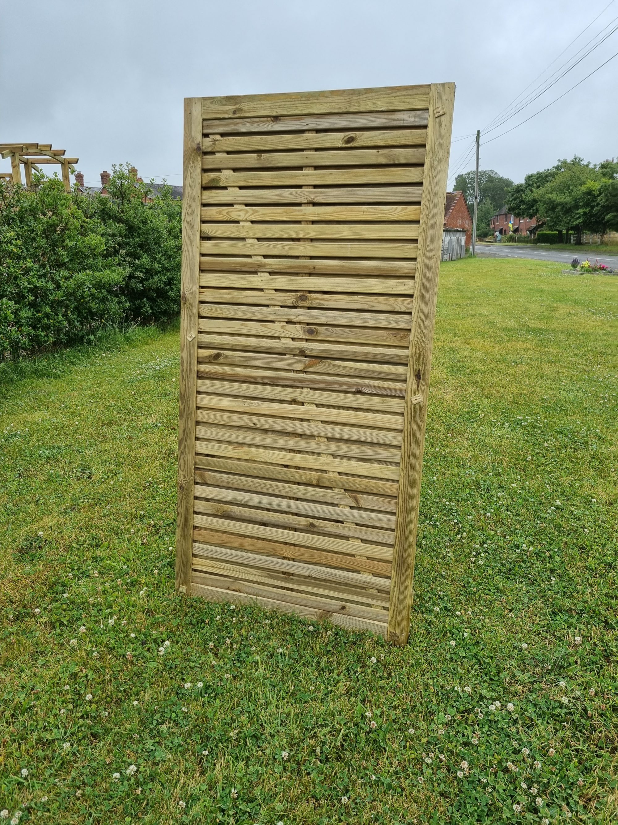Double Sided Slatted Gate | Park Timber